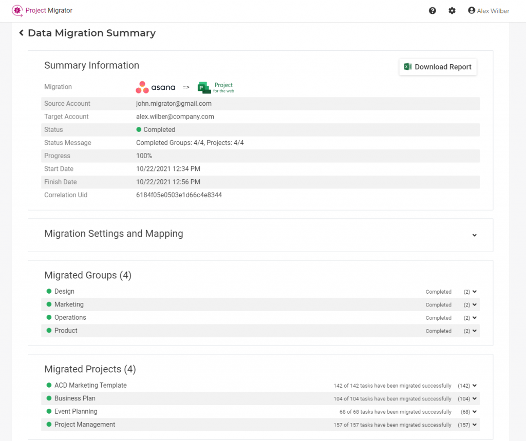 Guide For Asana Migration To Project For The Web Project Migrator